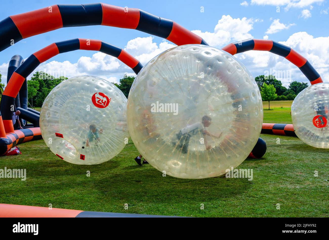 Zorb Ball Jump