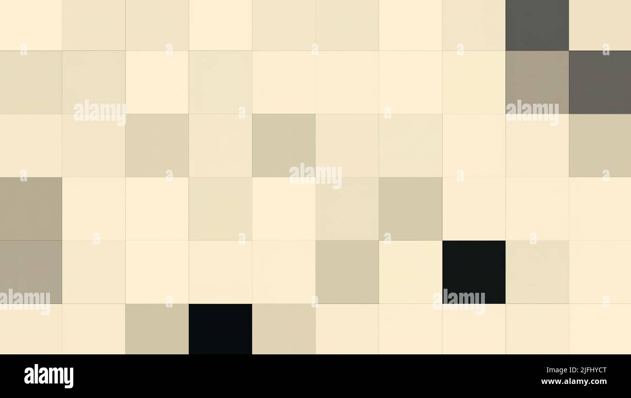 Background of colored pixel squares. Motion. Square background in retro ...