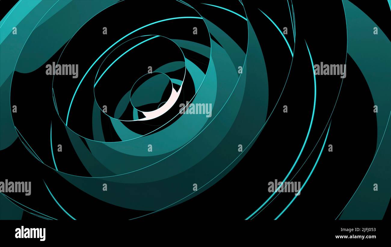 Moving colorful 3d funnel. Design. Beautiful funnel with different ...