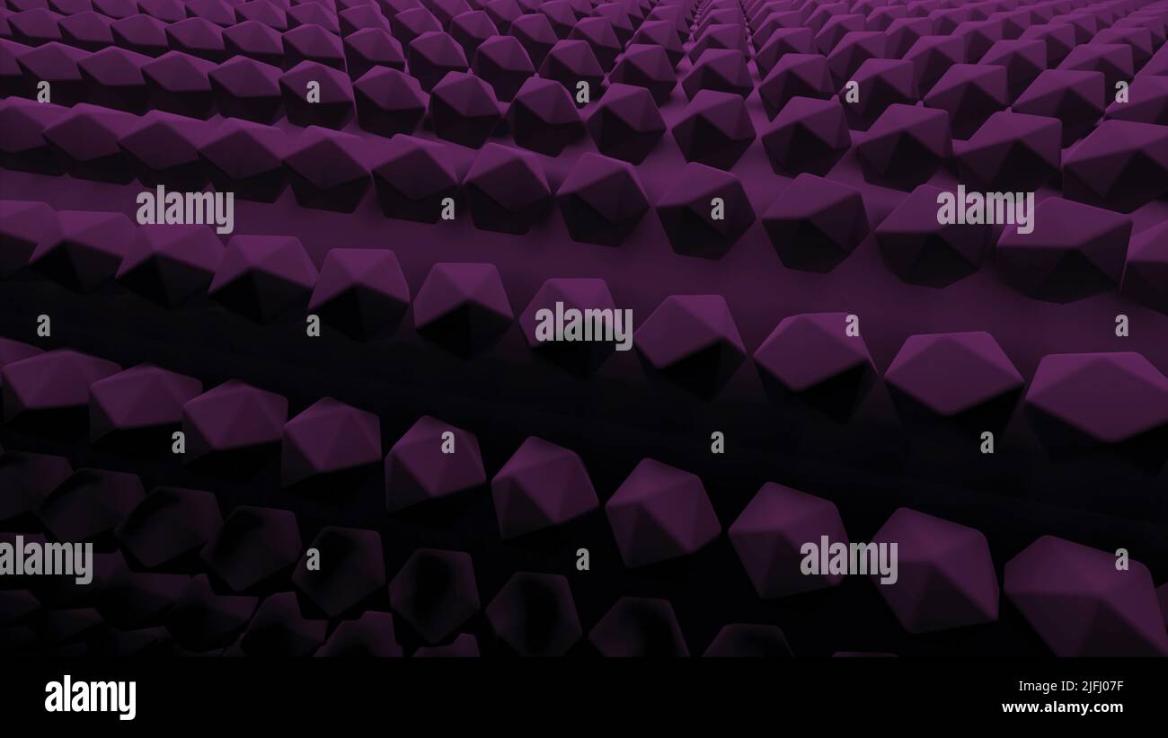 Polygonal 3d points on curved surface. Design. 3D surface with dots in ...