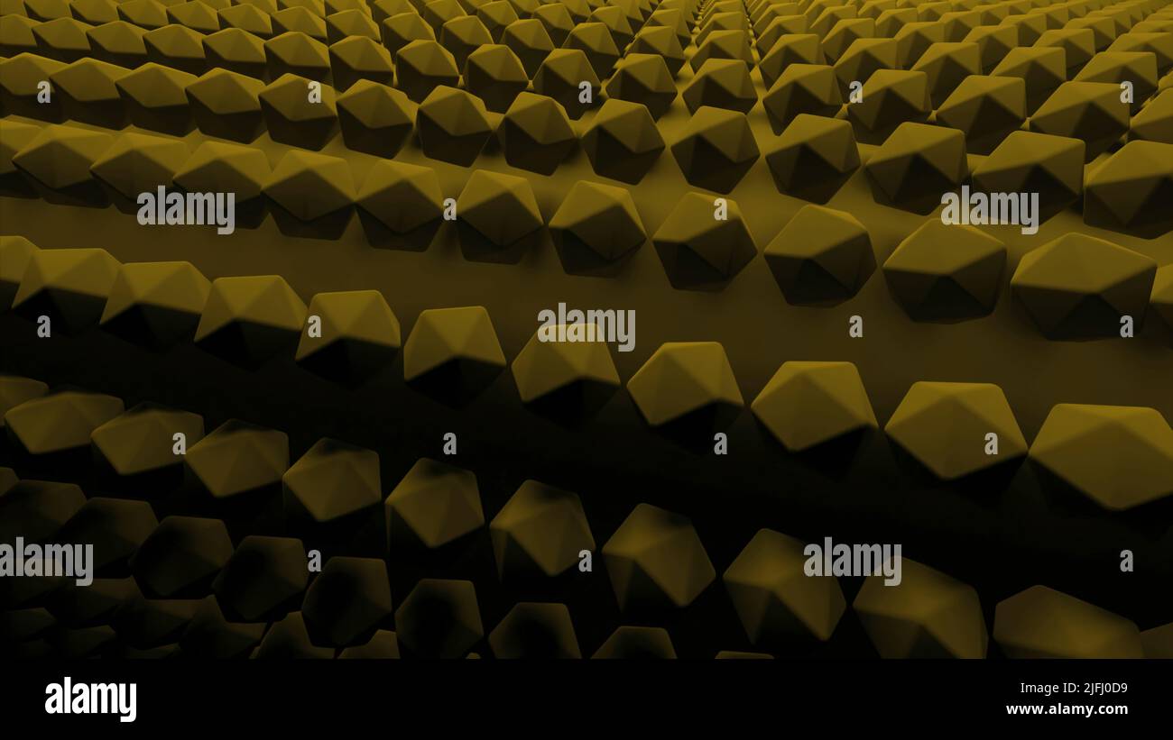 Polygonal 3d points on curved surface. Design. 3D surface with dots in ...