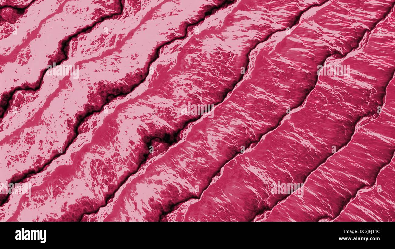 Animation with terry texture. Design. Rotating abstract animation with ...