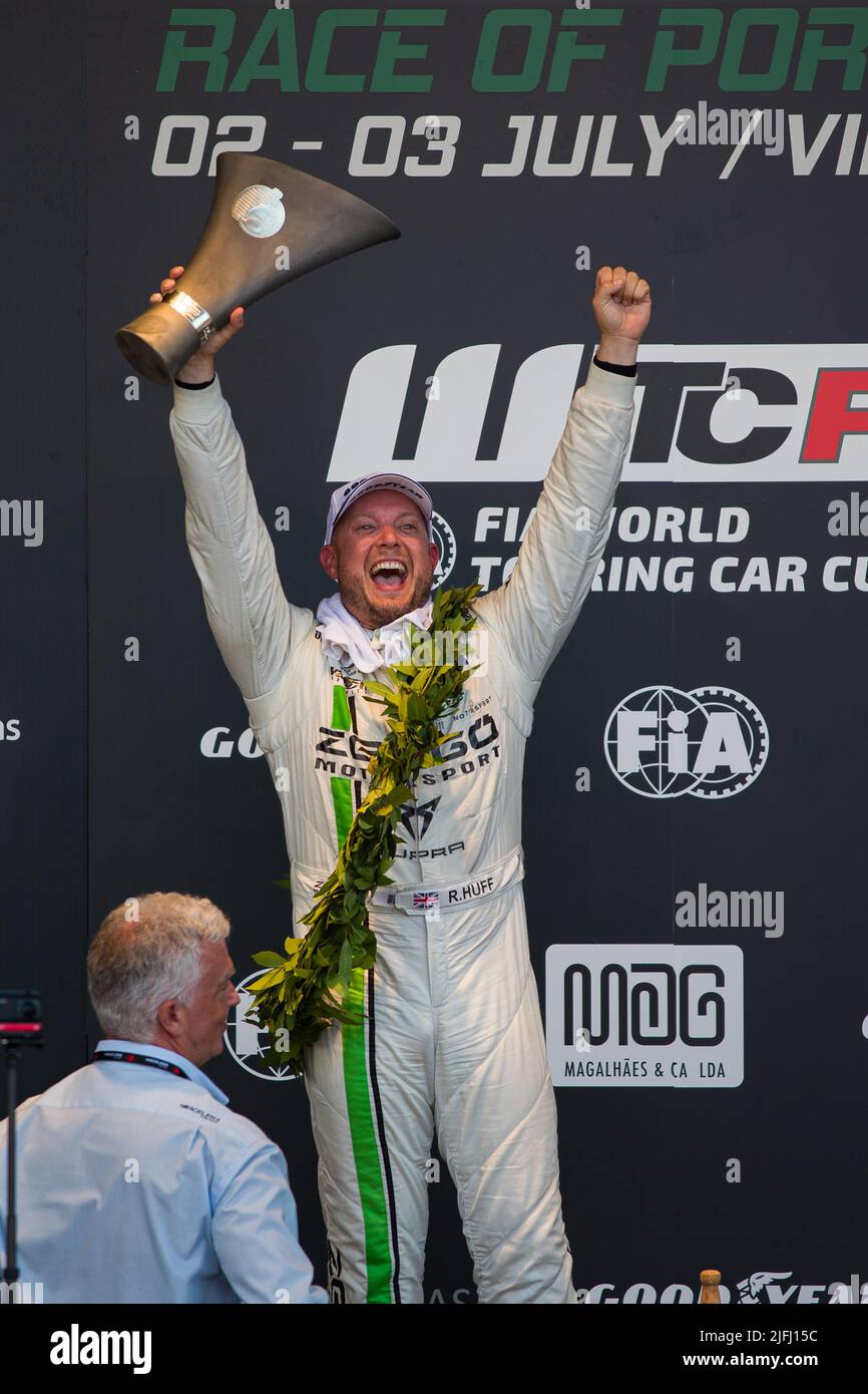 HUFF Robert (GBR), Zengo Motorsport, CUPRA Leon Competición, portrait ...