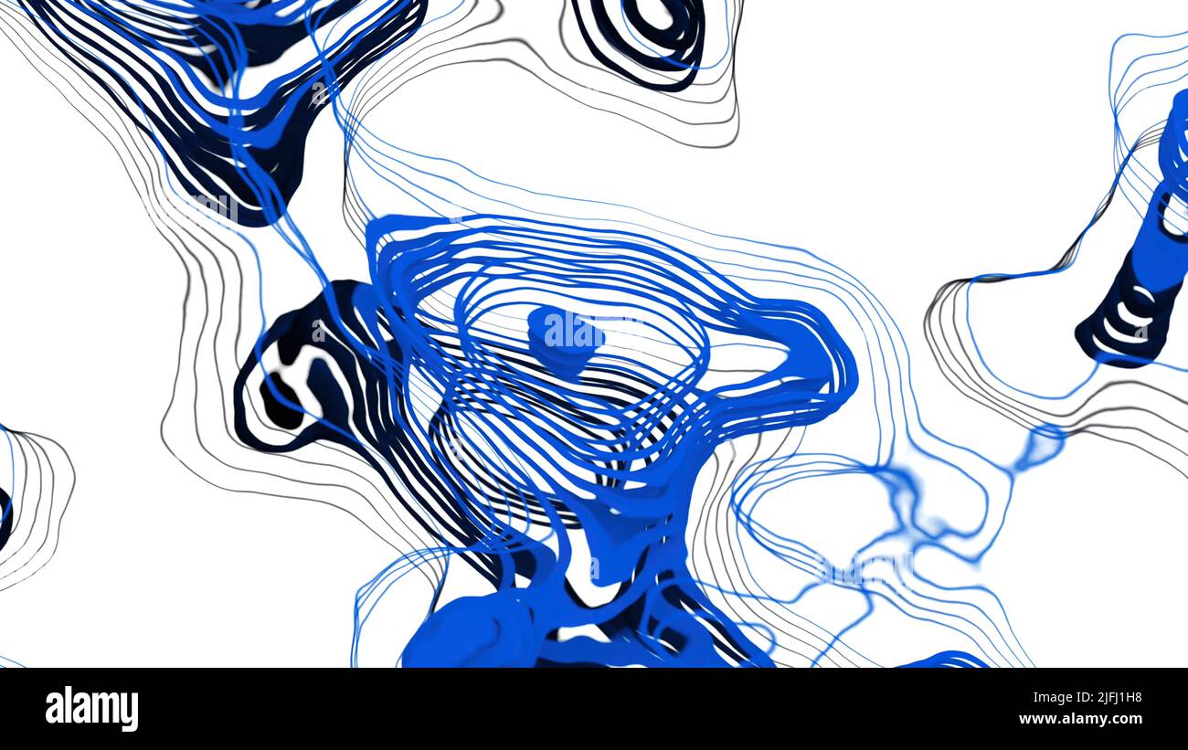 Spots of energy plasma on black background. Design. Moving spots with ...