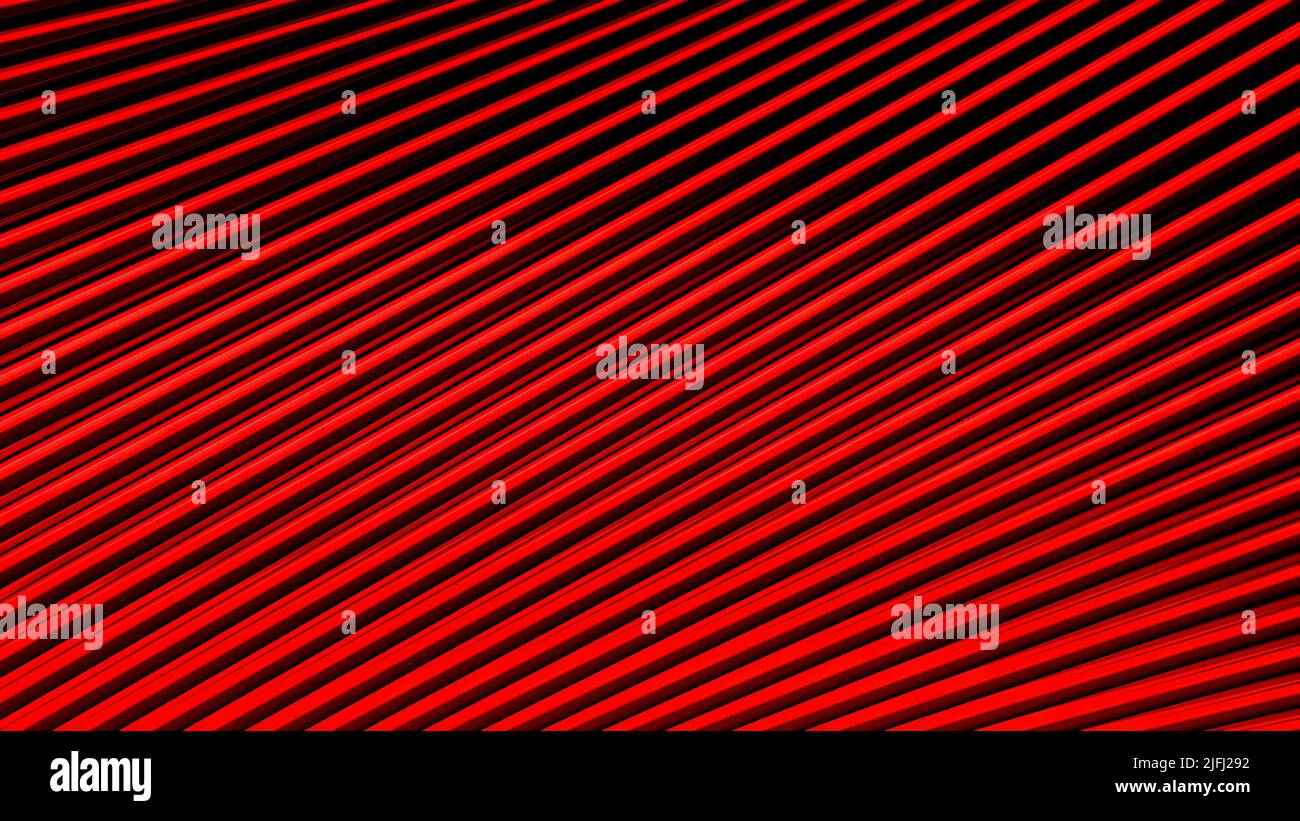 Abstract red optical illusion with moving parallel lines. Motion ...