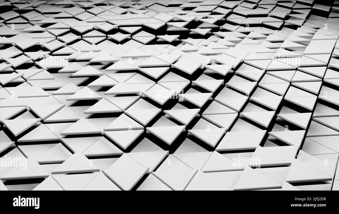 Background of triangles, abstract background, seamless loop. Design ...