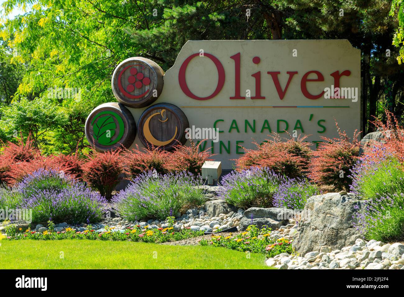 Oliver, British Columbia, Canada - June 29, 2022: "Canada's Wine ...