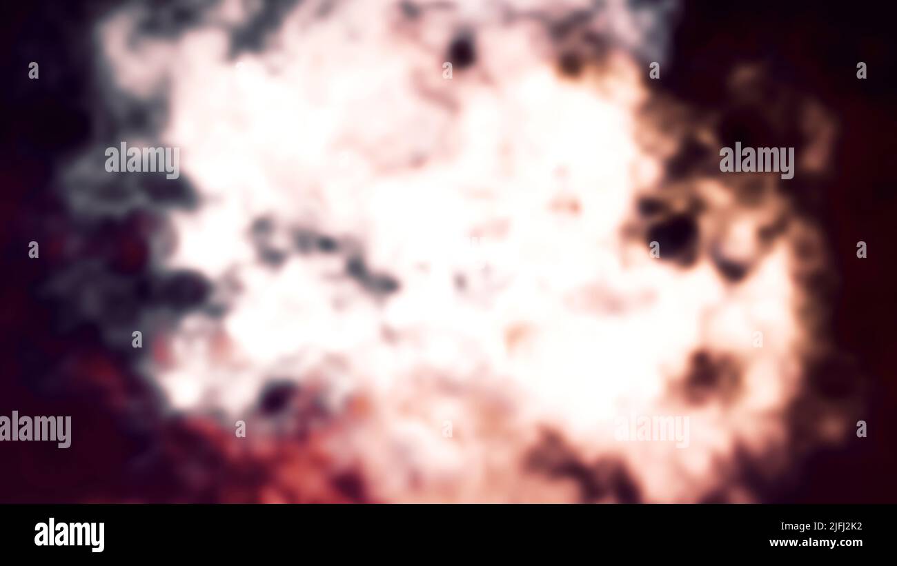 Abstract toxic colorful clouds with flashing lights. Motion. Poison in ...