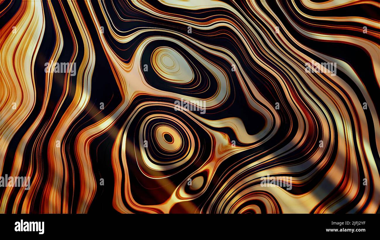 Orange round shapes transforming on hi-res stock photography and images ...