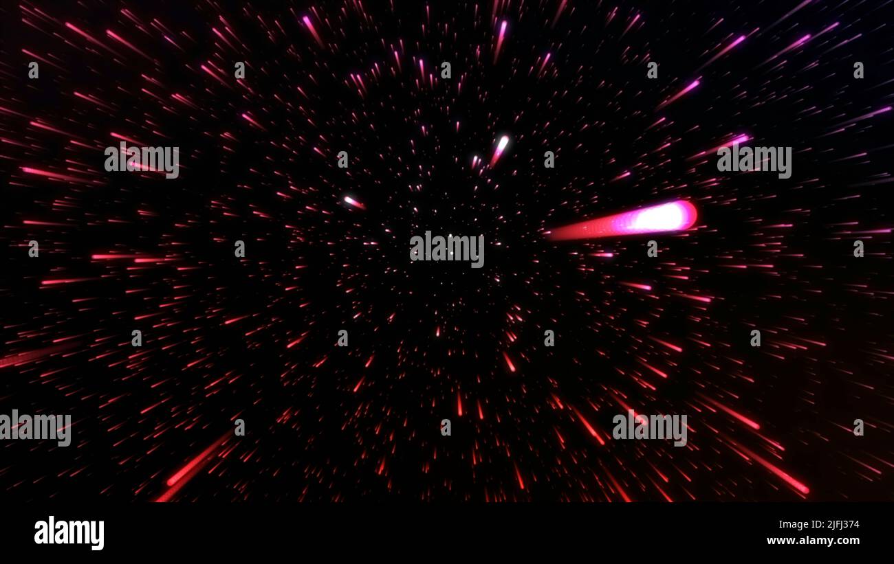 Flying through galaxy among stars. Motion. Outer space background with ...