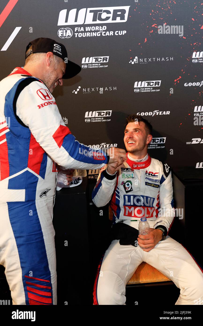 MONTEIRO Tiago (PRT,) Équipe LIQUI MOLY Engstler, Honda Civic Type R ...