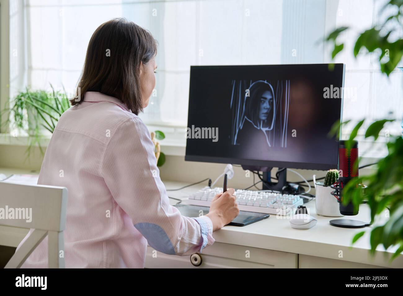 Draw anime hi-res stock photography and images - Alamy