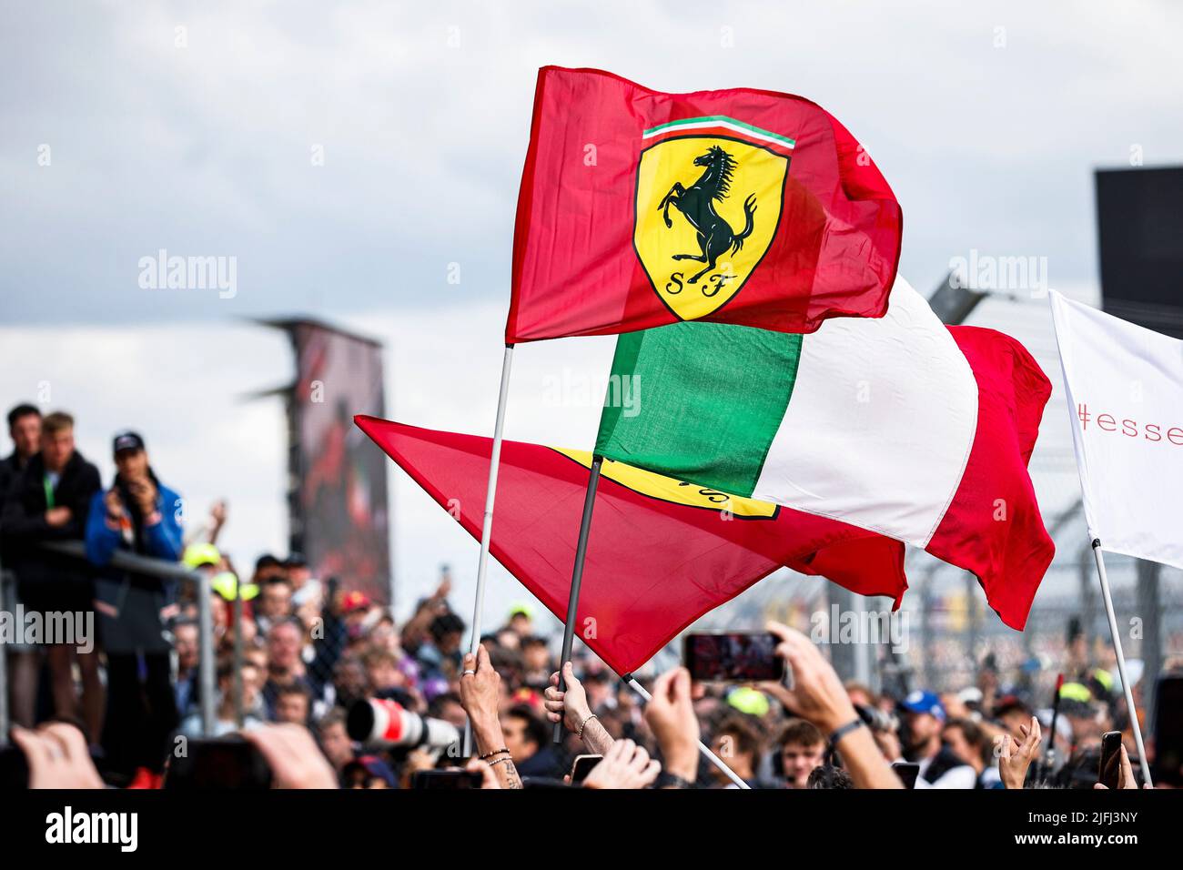 Silverstone, UK. 3rd July, 2022. Fans, F1 Grand Prix of Great Britain ...