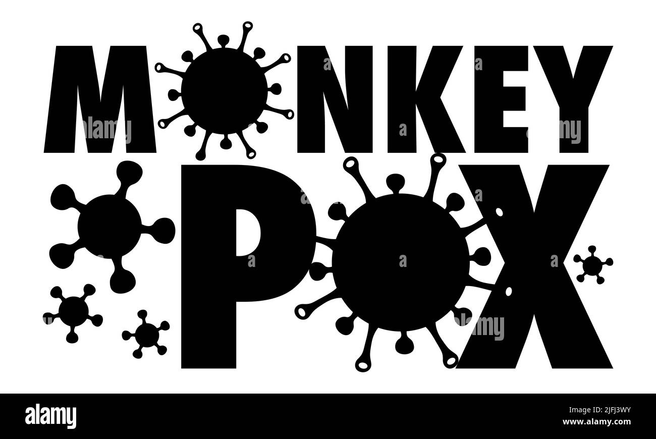 Monkeypox virus outbreak. Health monkey pox emergency. Viral dangerous ...
