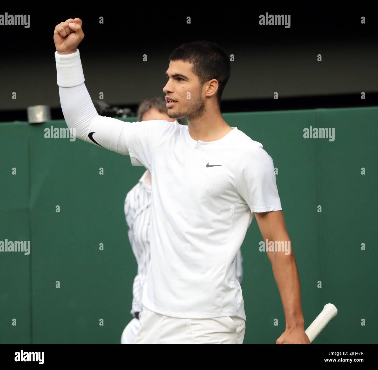 Carlos alcaraz jannik sinner match hi-res stock photography and images ...