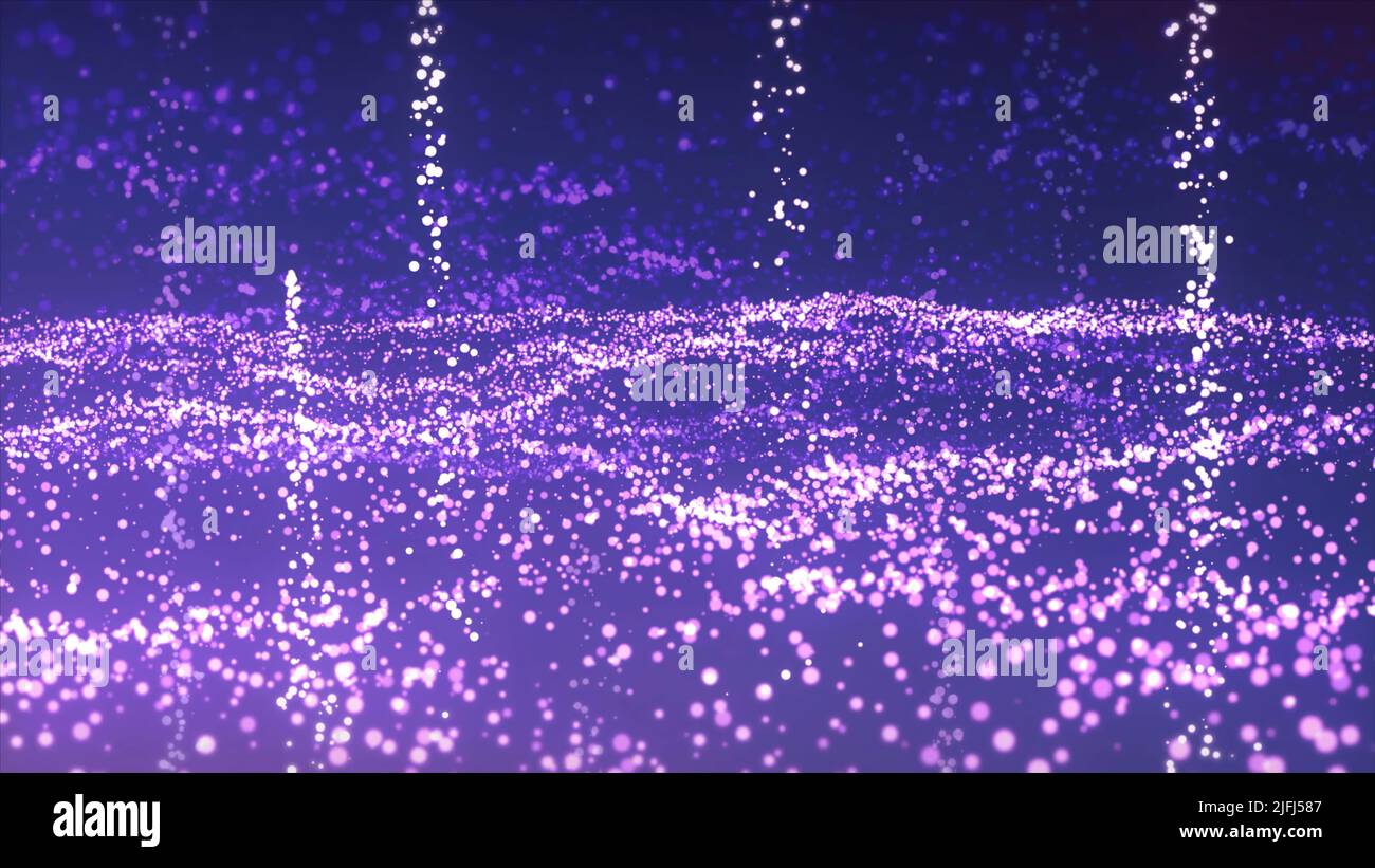 Sunrays flying particles abstract motion hi-res stock photography and ...