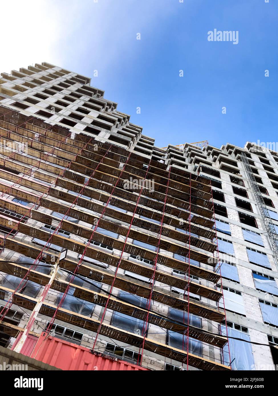 Construction site and development in the city Stock Photo - Alamy