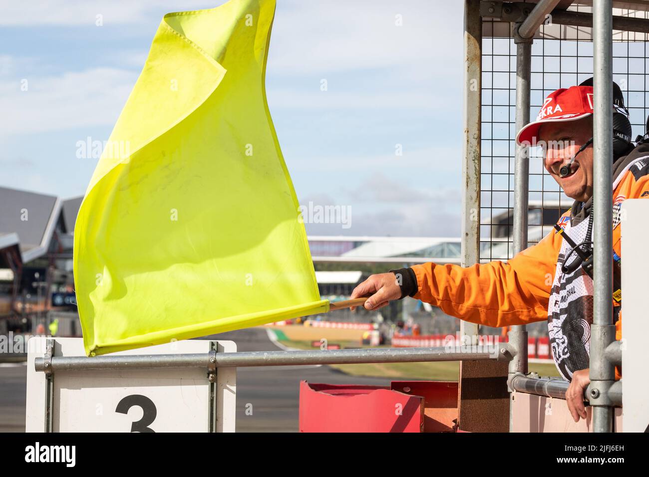 Formula 1 yellow flag hi-res stock photography and images - Alamy