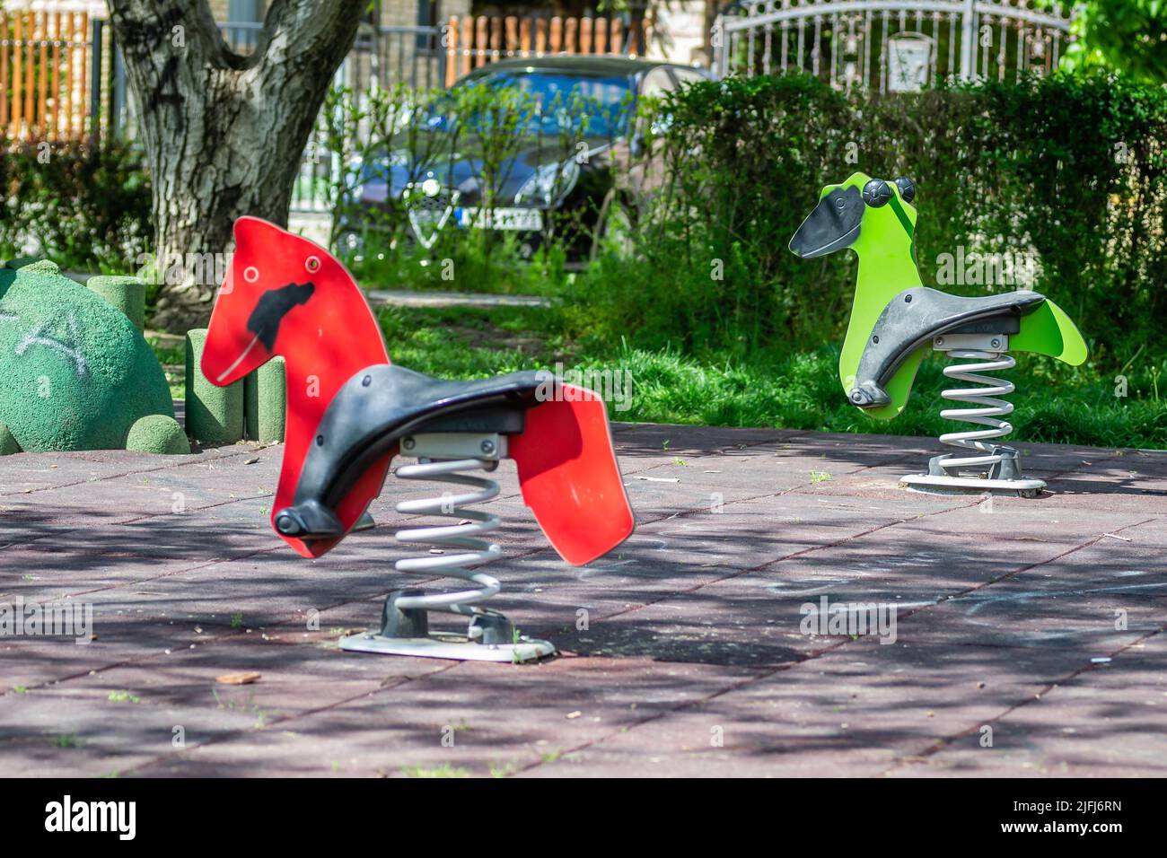 Horse riders in spring hi-res stock photography and images - Alamy