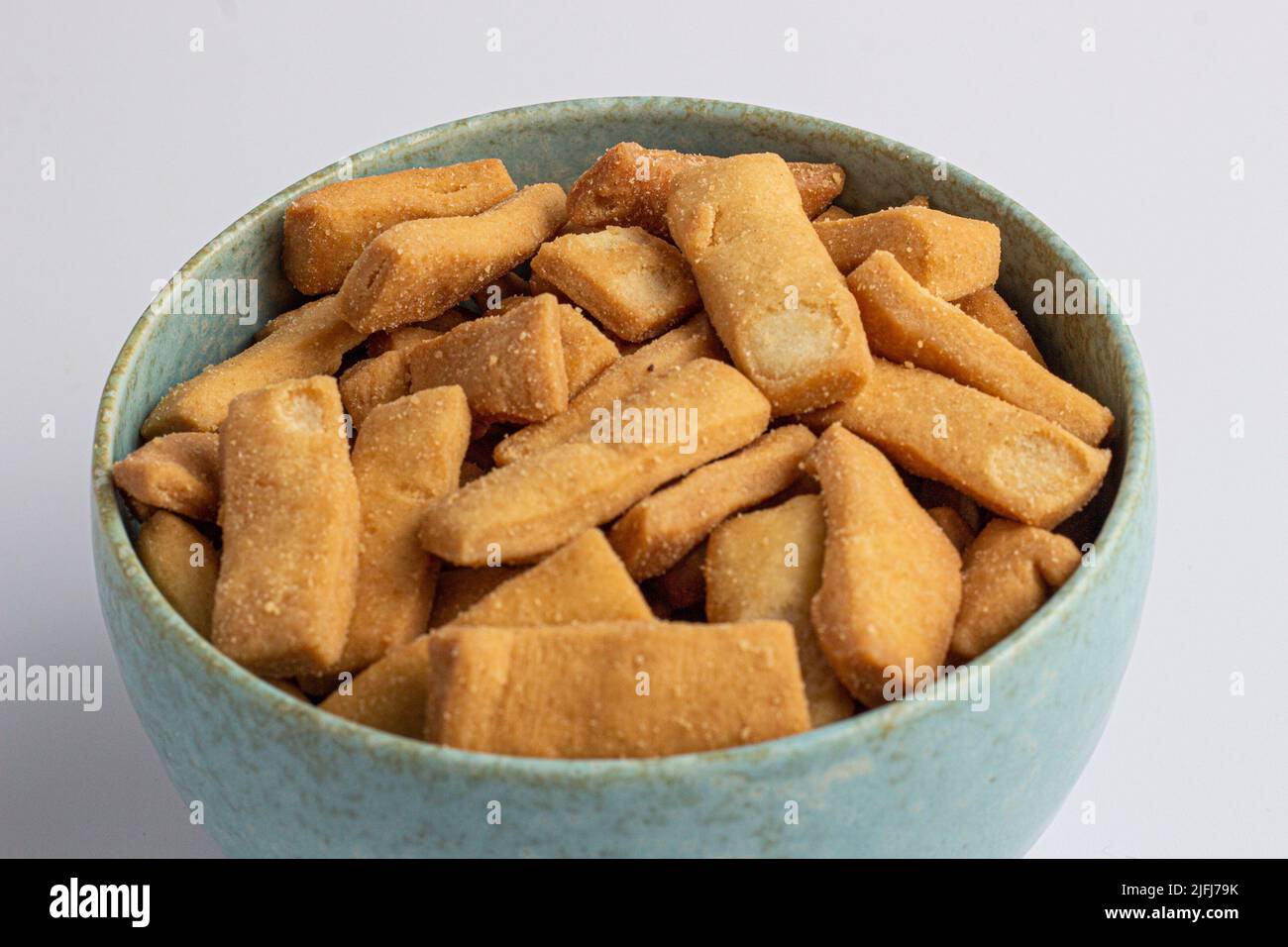 Nigerian snack - chinchin Stock Photo - Alamy