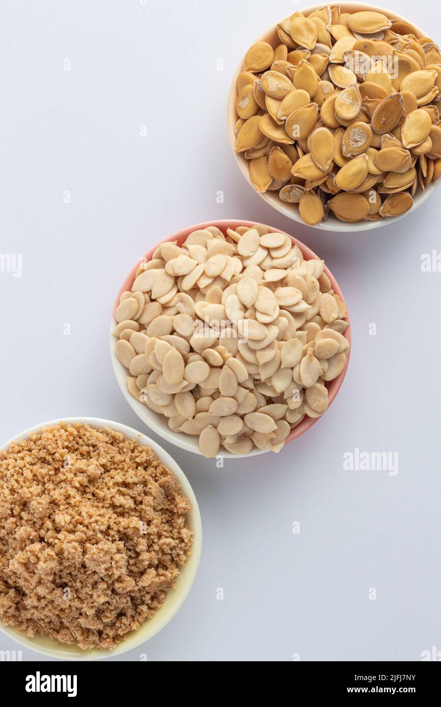Unshelled egusi seeds hi-res stock photography and images - Alamy