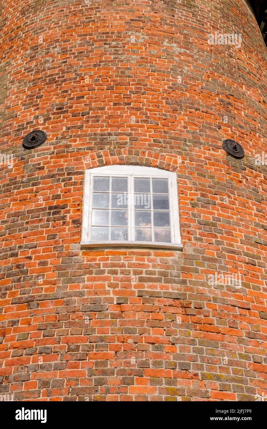 Horsey Windpump or drainage windmill on the norfolk broads Stock Photo ...