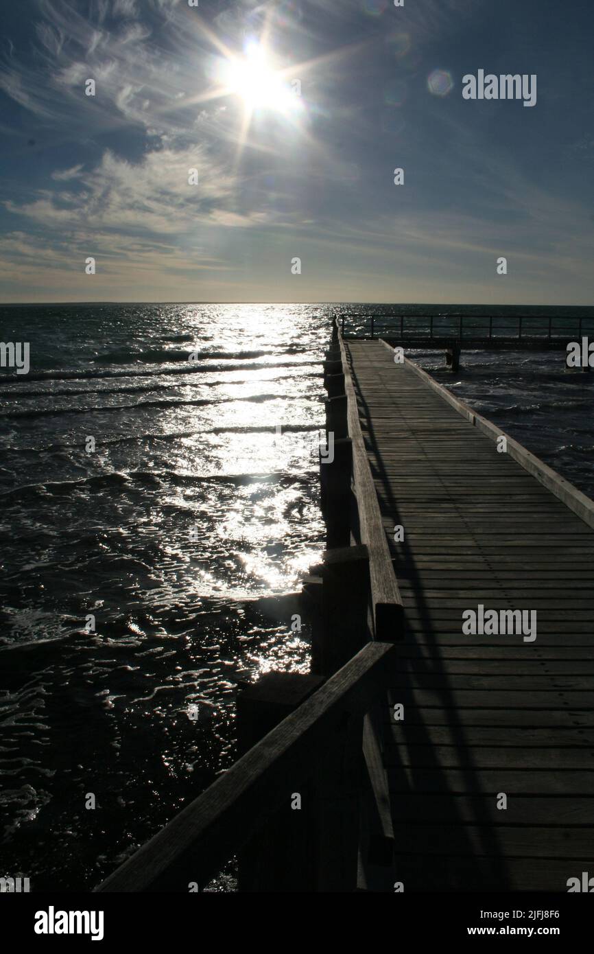 Australia pier hi-res stock photography and images - Alamy
