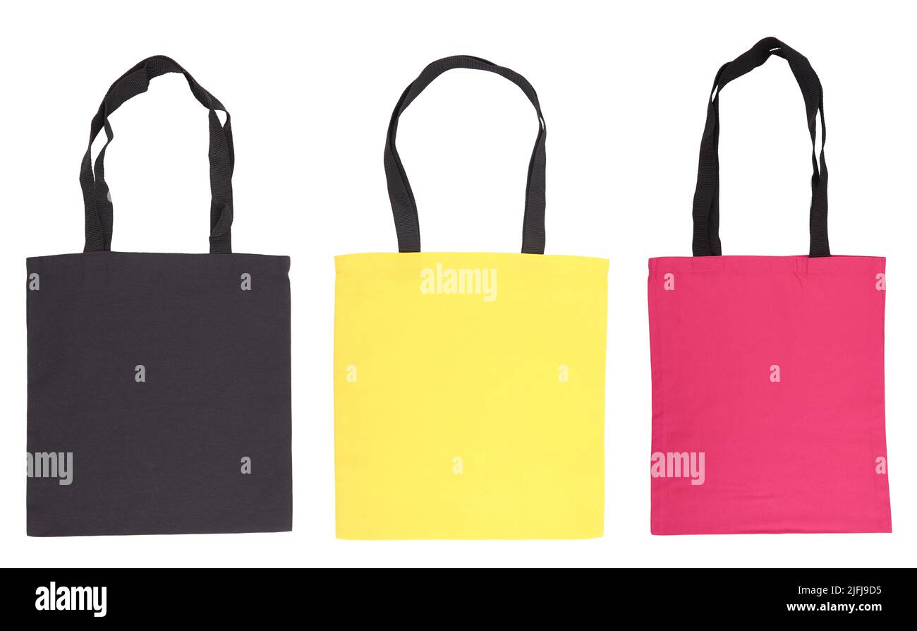 Reusable textile bag on Cut Out Stock Images & Pictures - Alamy