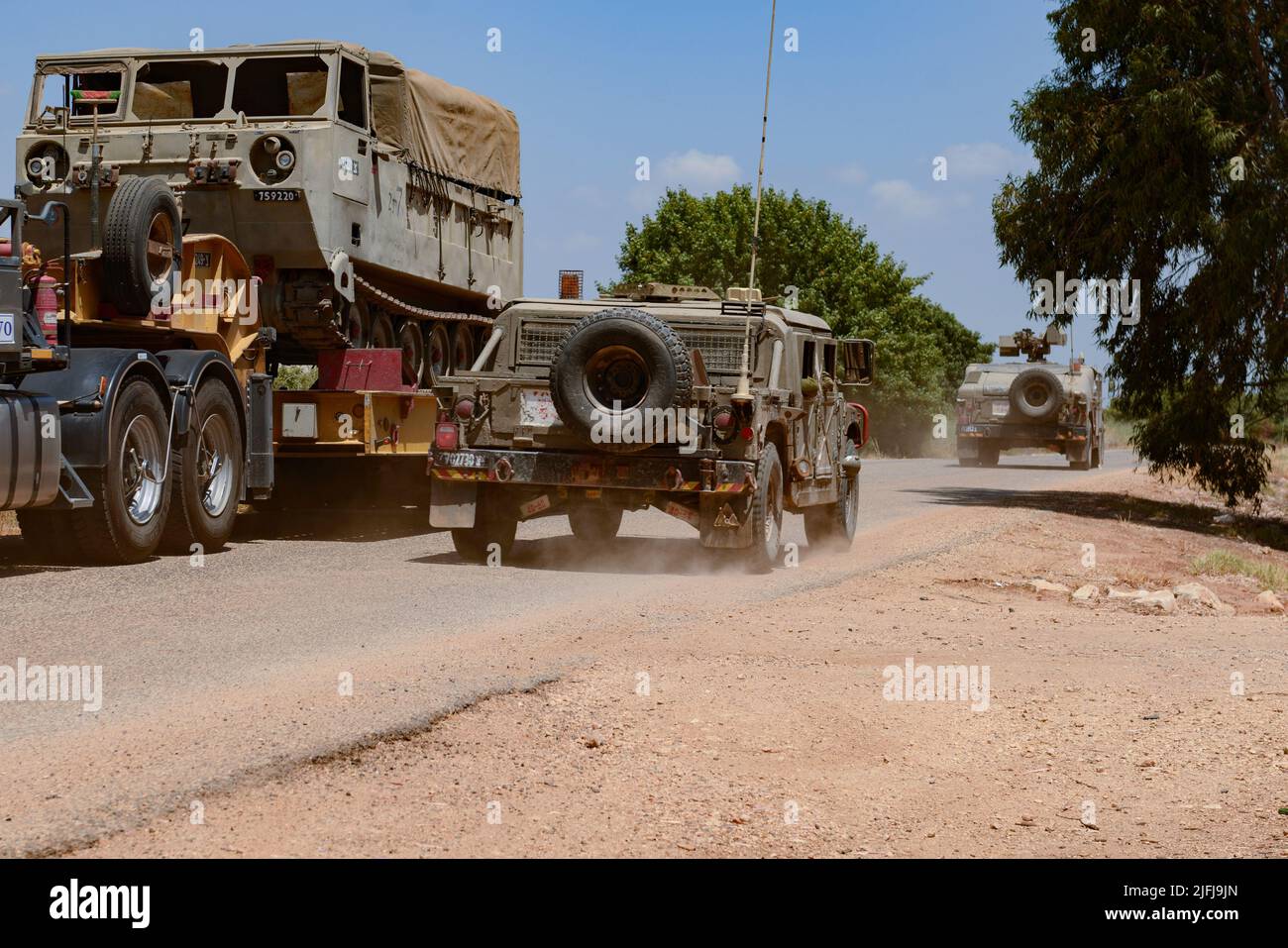 Israeli military vehicles hi-res stock photography and images - Alamy