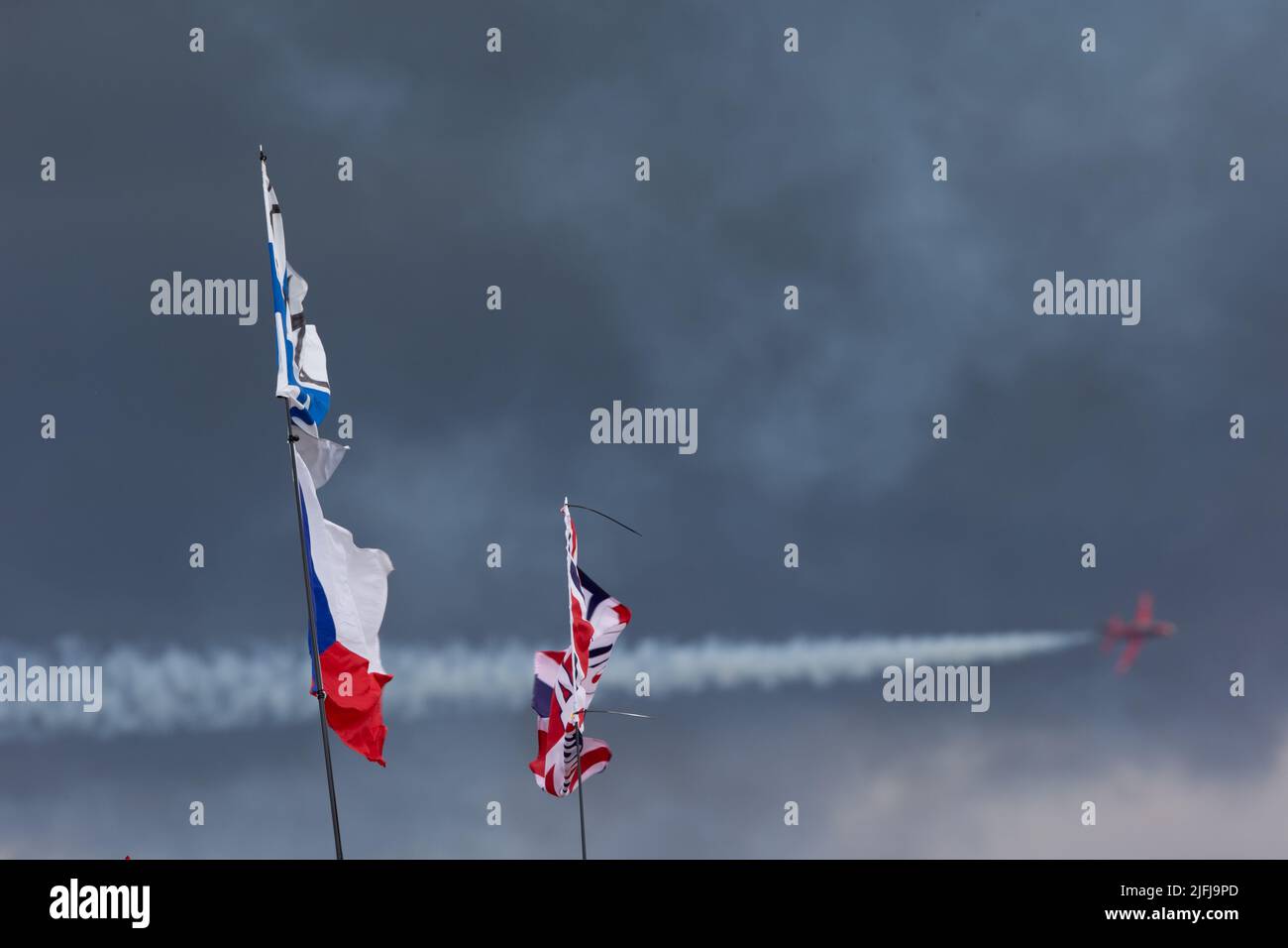 Flags at the silverstone circuit hi-res stock photography and images ...