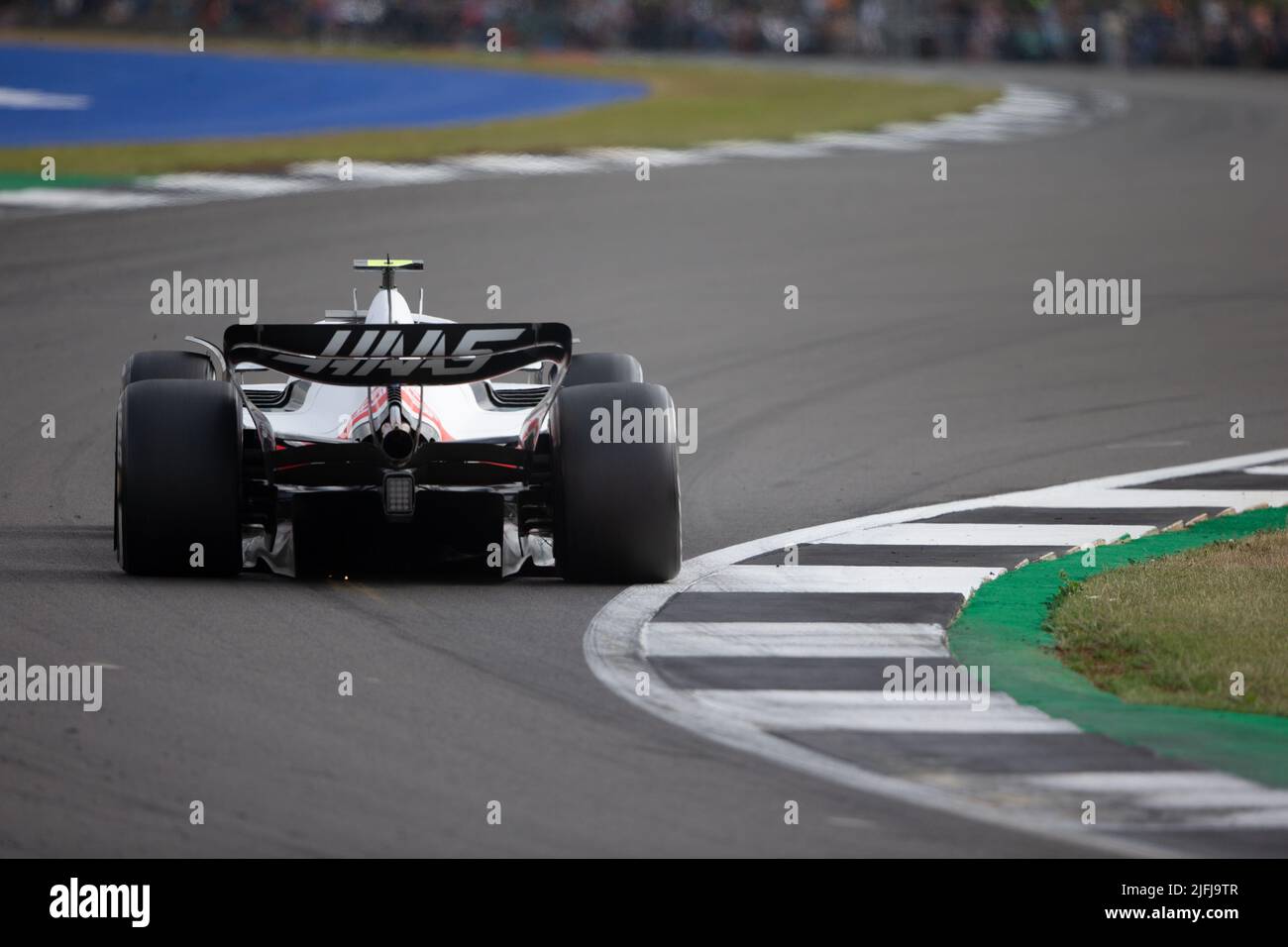 Silverstone, UK. 03rd July, 2022. Mick Schumacher (GER) Haas VF-22. 03. ...