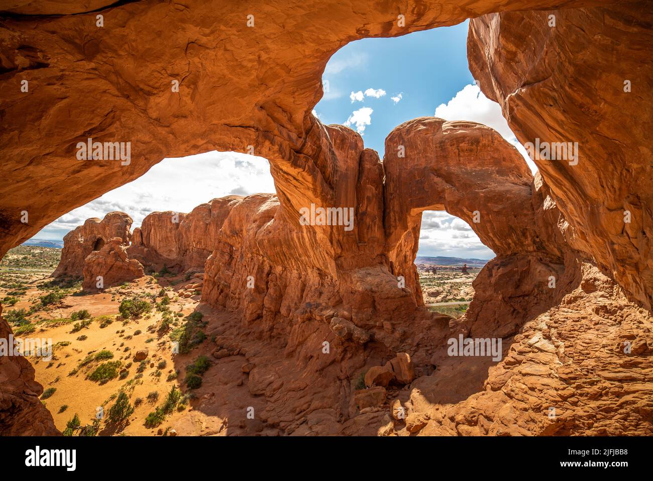 Black arch arches national park hi-res stock photography and images - Alamy