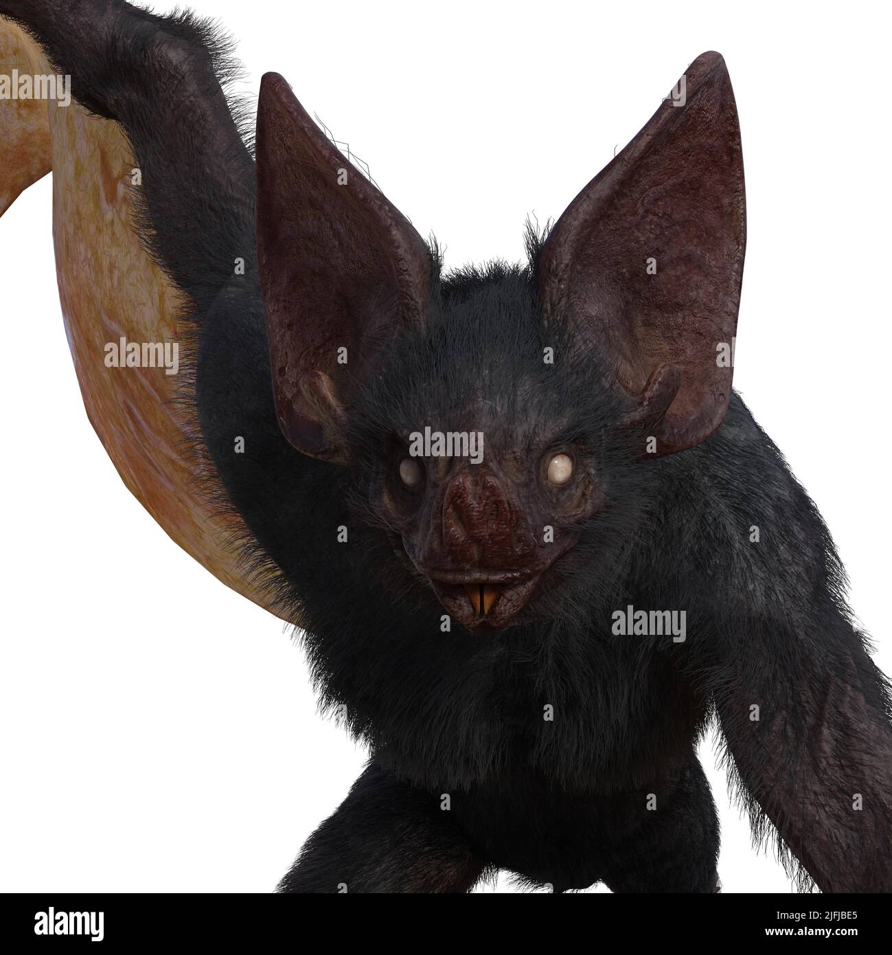 3d-illustration of an isolated creepy fantasy werebat Stock Photo - Alamy