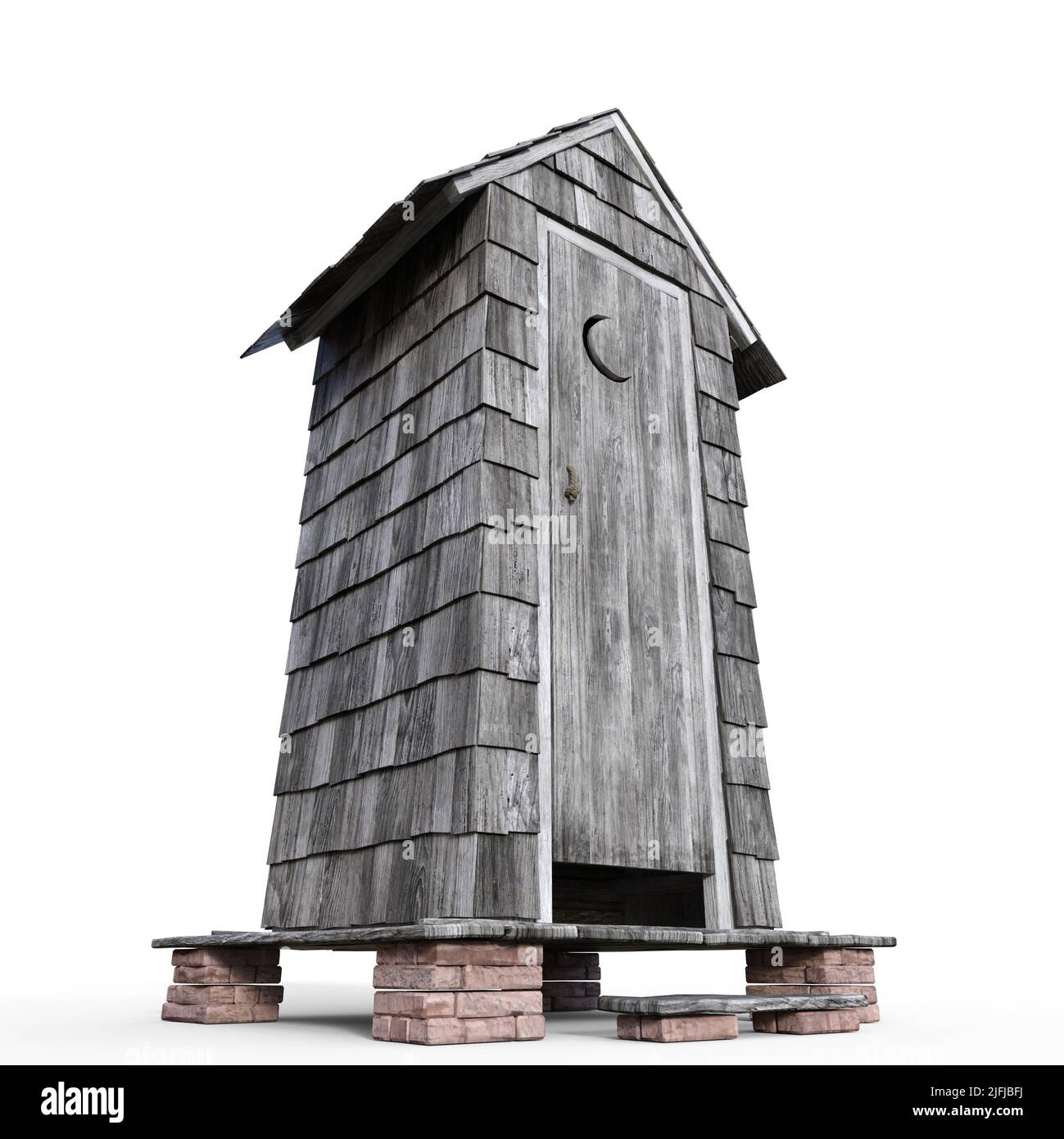 Vintage outhouse Cut Out Stock Images & Pictures - Alamy