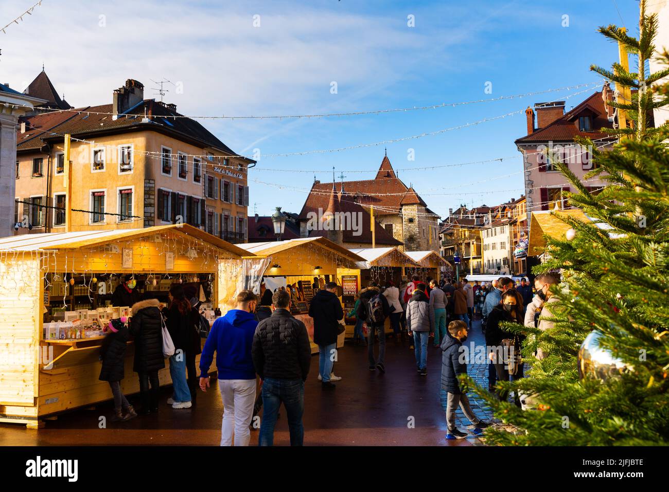 Annecy france christmas market hi-res stock photography and images - Alamy