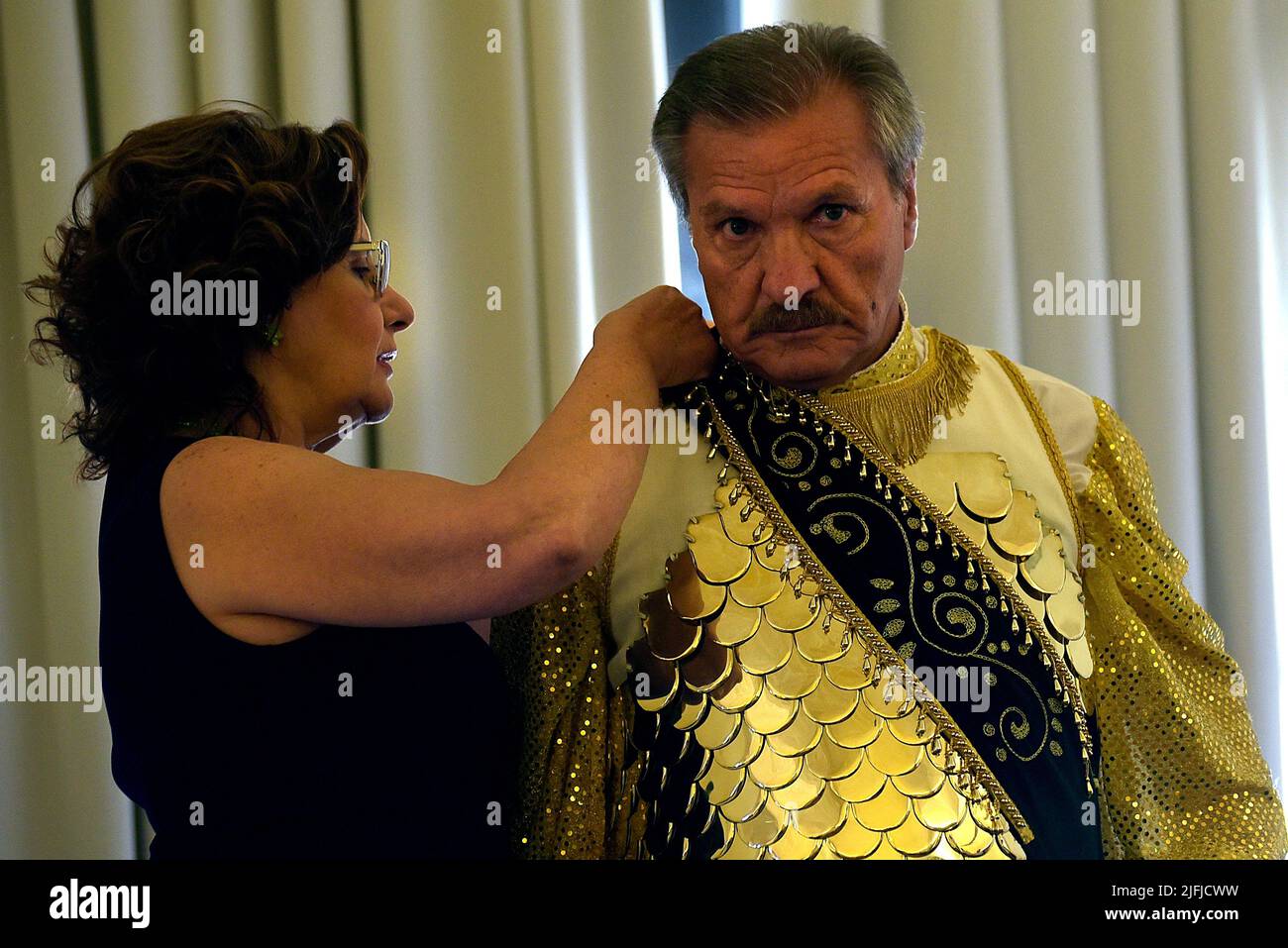 Matera, Italy. 02nd July, 2022. The general of the knights of the ...