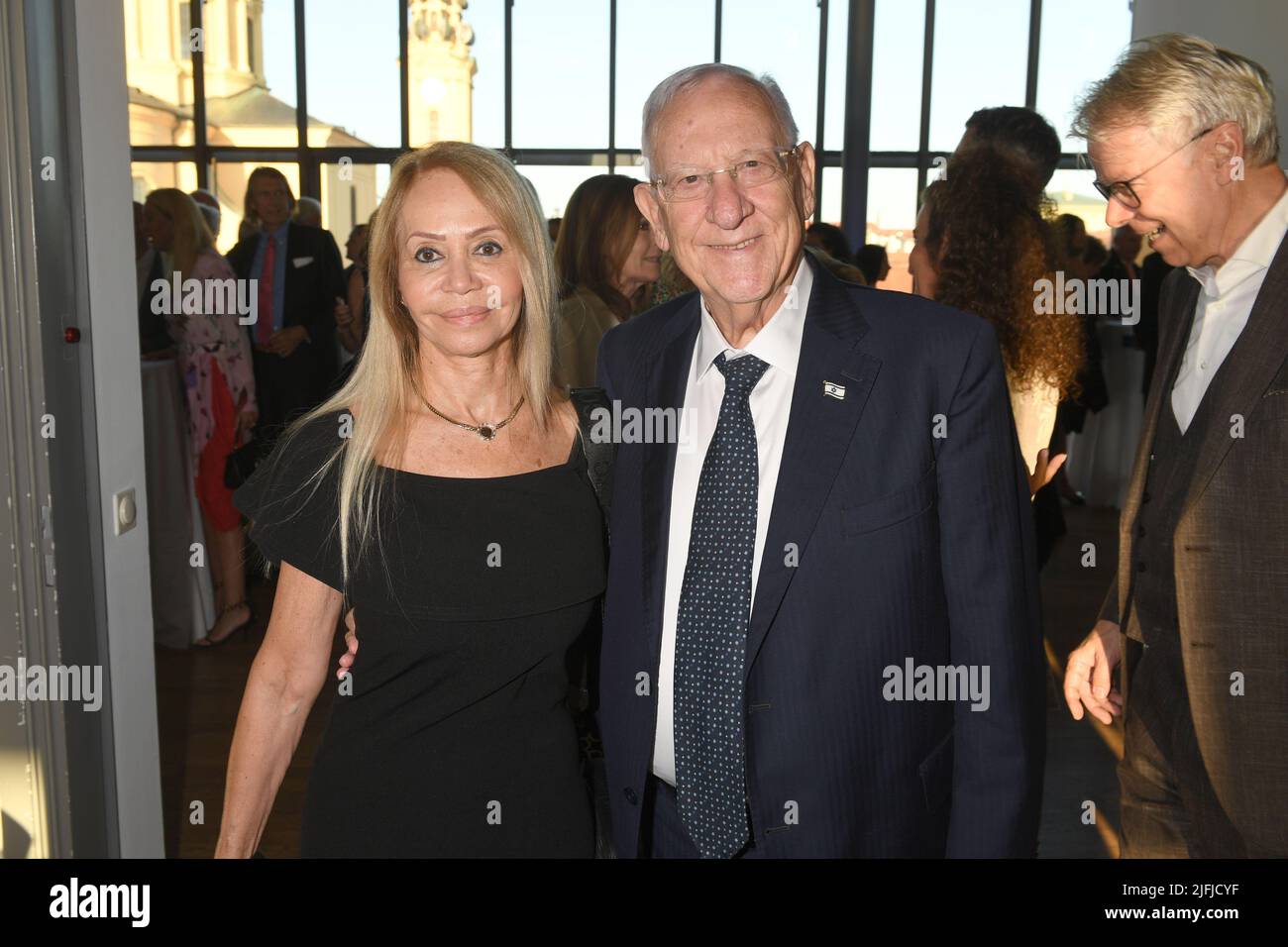 Munich, Germany. 03rd July, 2022. Reuven Rivlin, former president of ...