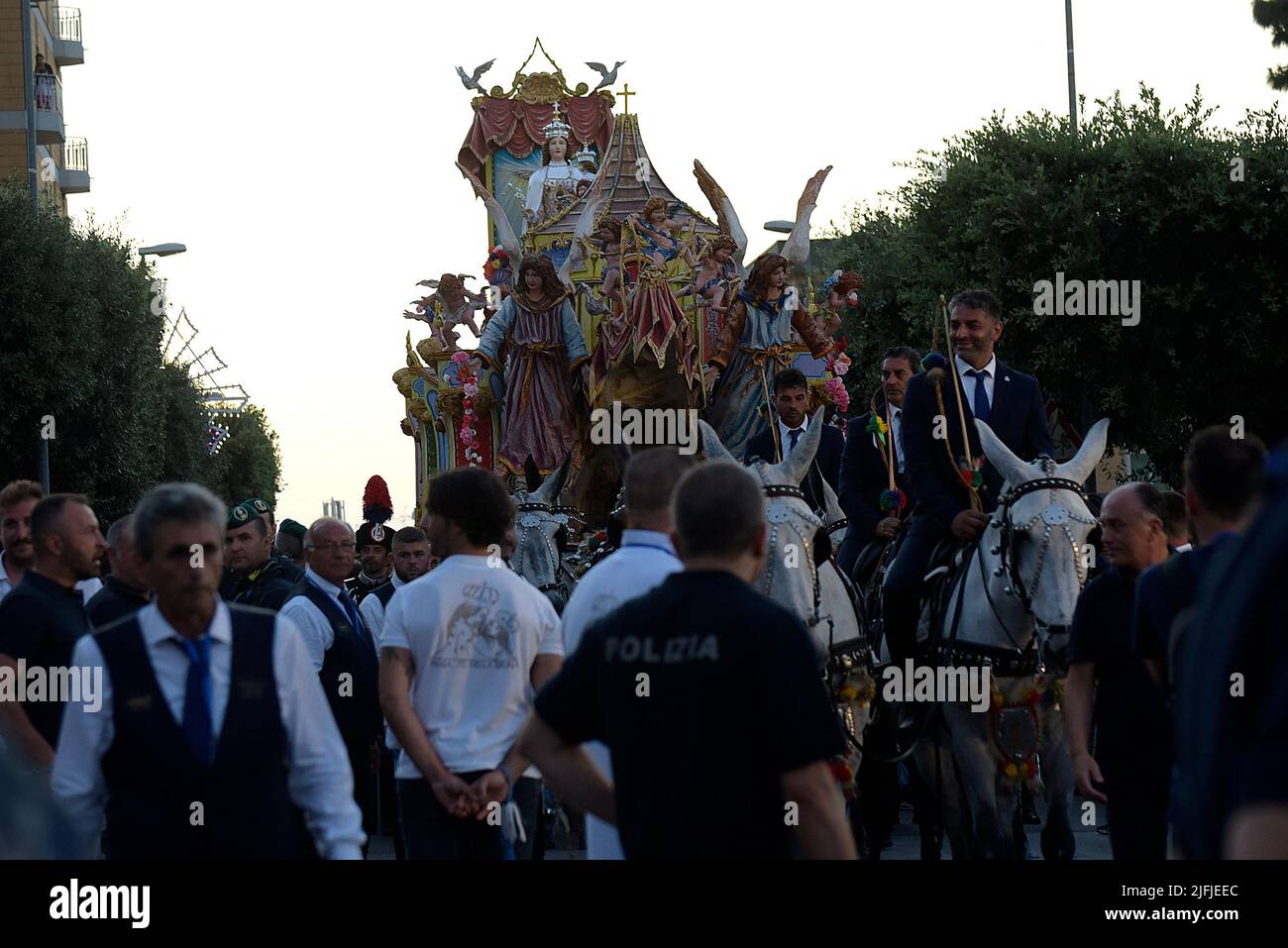 The triumphal chariot, built for the transportation and celebration of ...