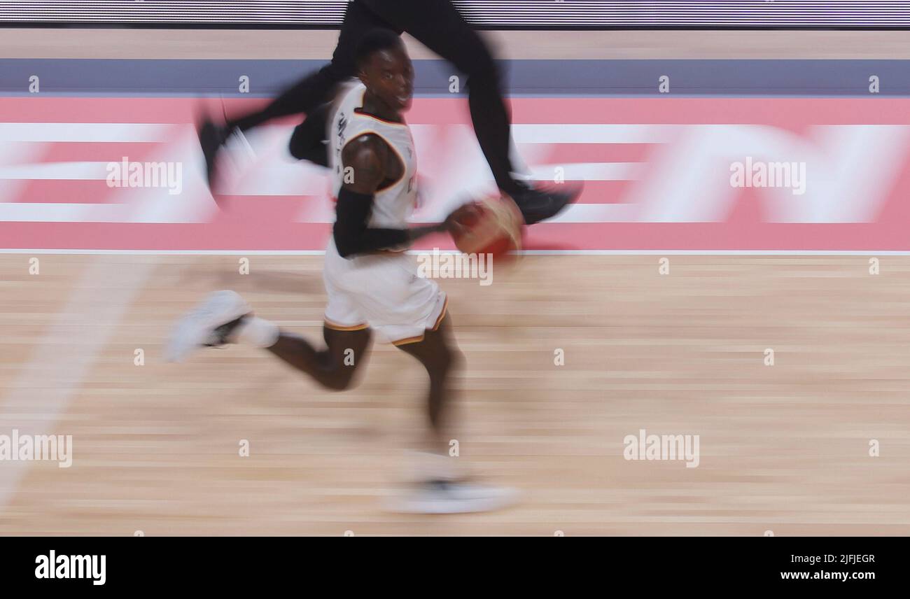 firo: 07/03/2022 Basketball: National Team Men's World Cup Qualifying ...