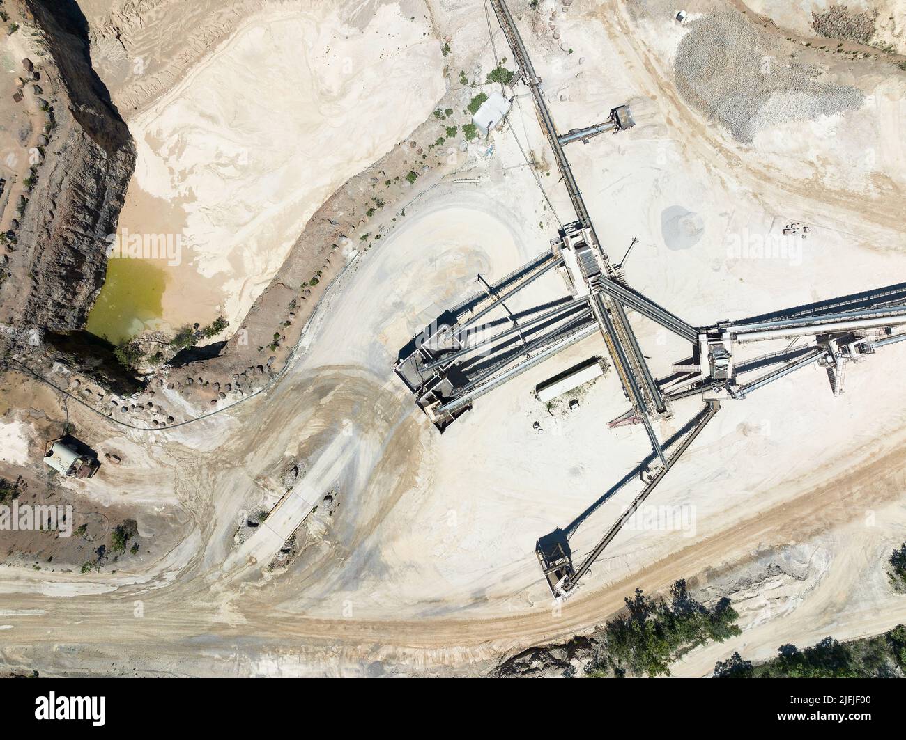 Aerial view look down land hi-res stock photography and images - Alamy