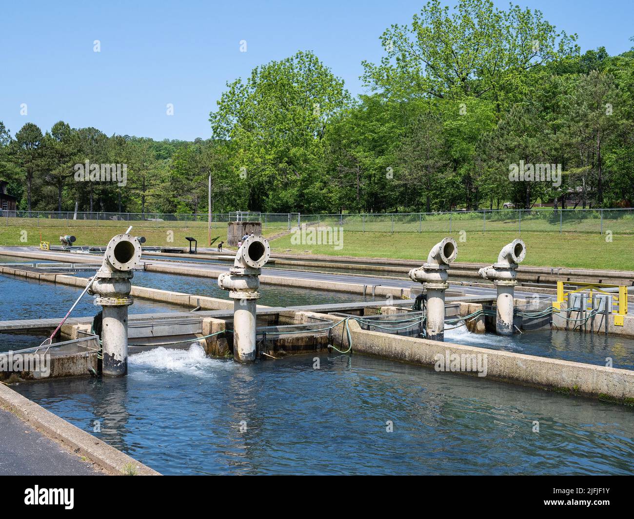 Montauk State Park Fish Hatchery Stock Photo - Alamy