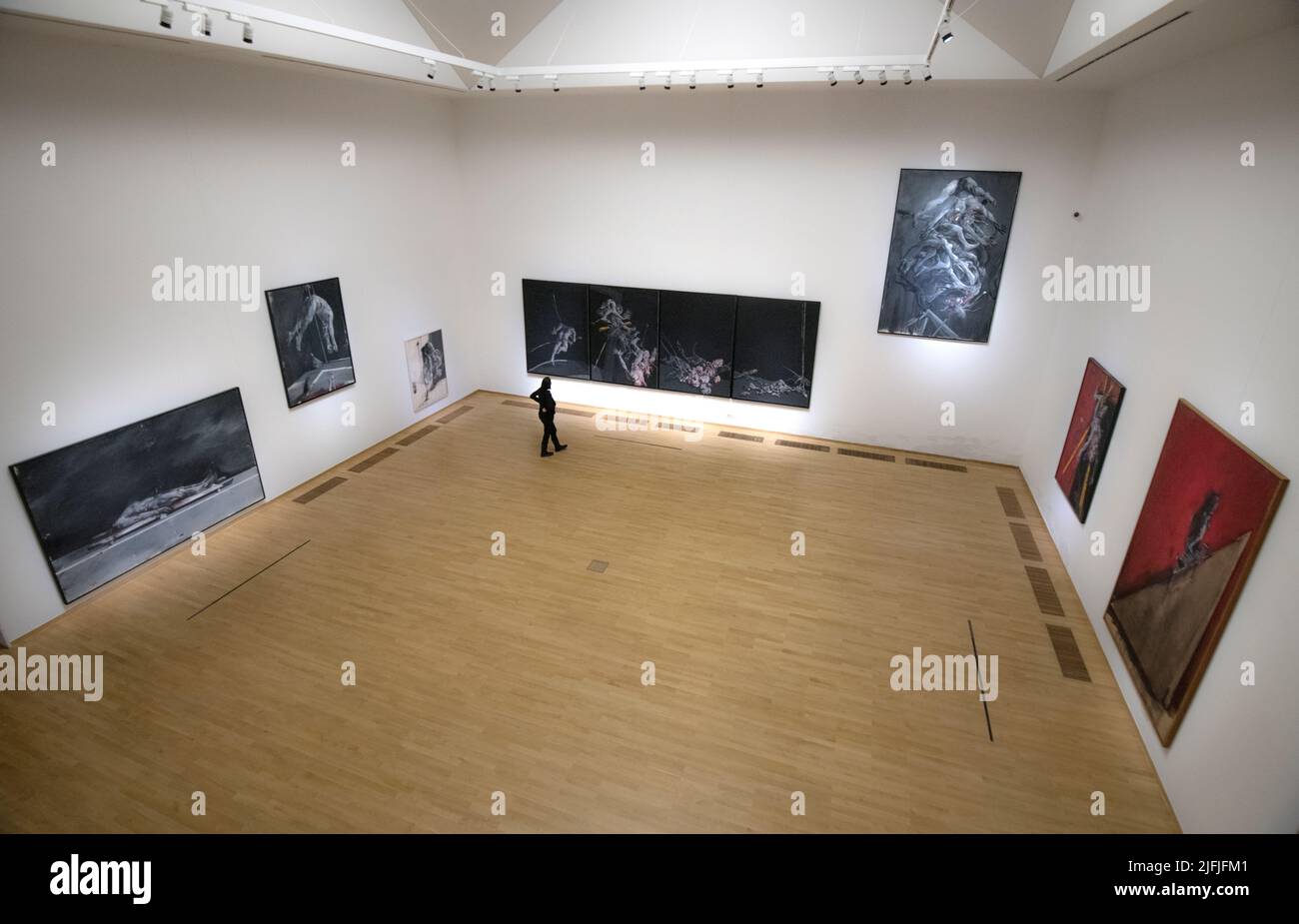 Vladimir Veličković exhibition. Museum of Contemporary Art Belgrade, Serbia Stock Photo - Alamy