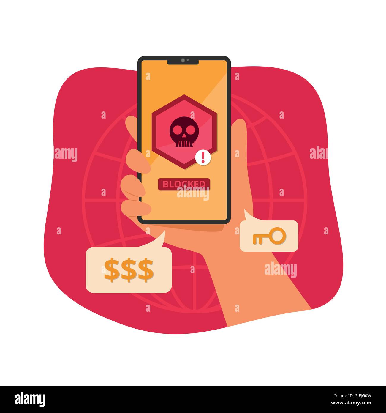 Ransomware vector vectors hi-res stock photography and images - Alamy
