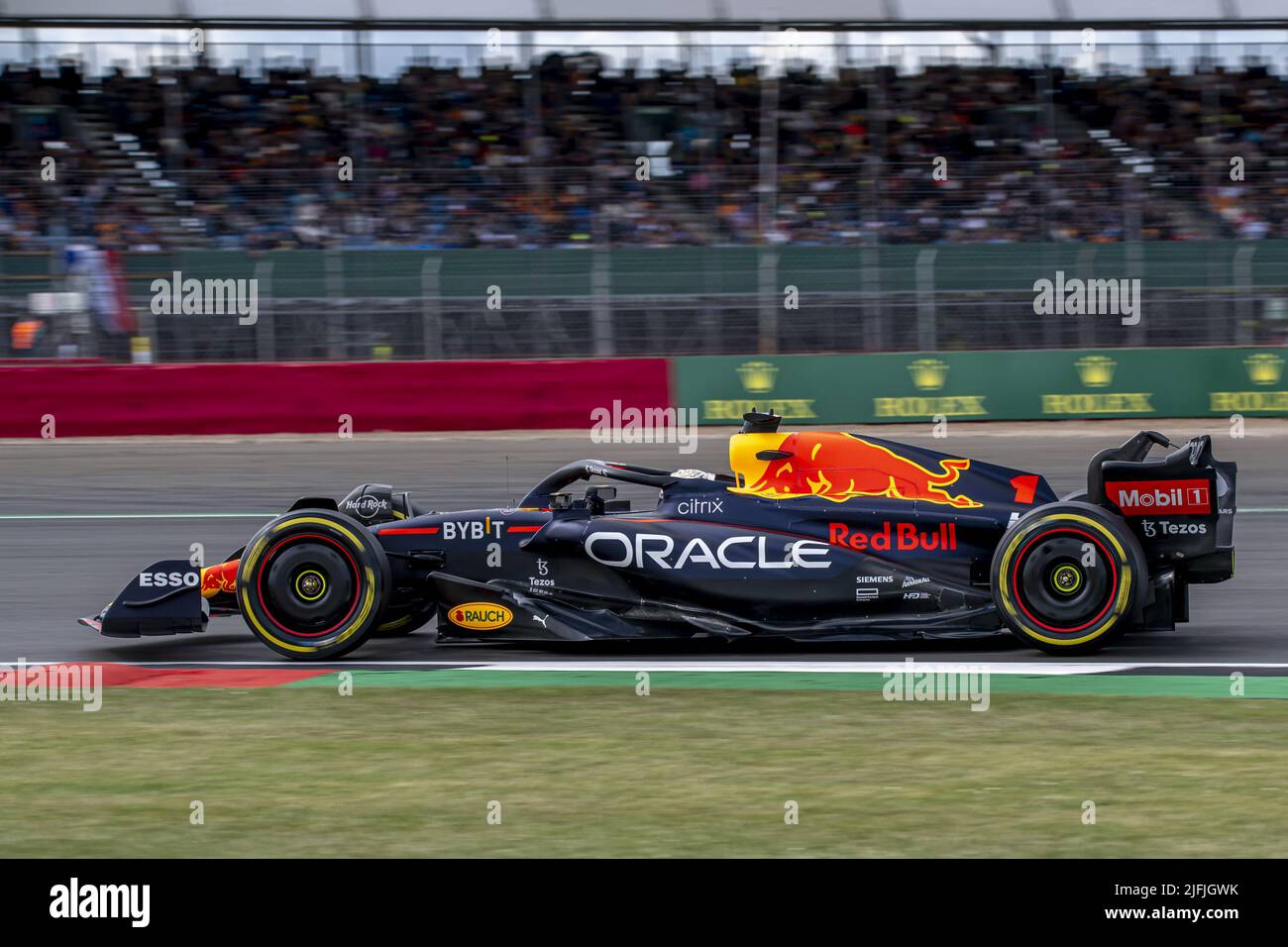 Silverstone - 01-07-2022, Silverstone Circuit, Max Verstappen at the ...