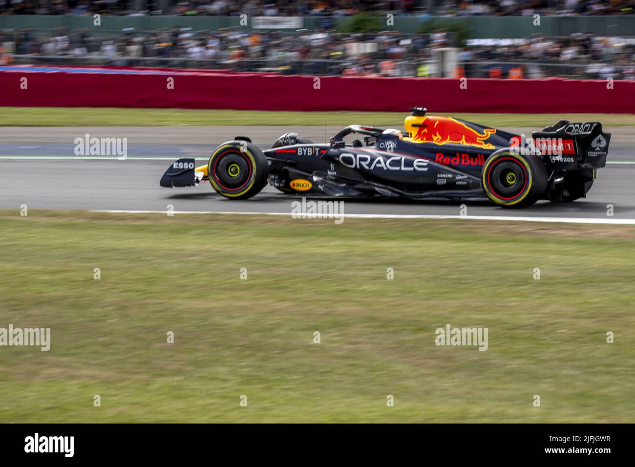 Silverstone - 01-07-2022, Silverstone Circuit, Max Verstappen at the ...