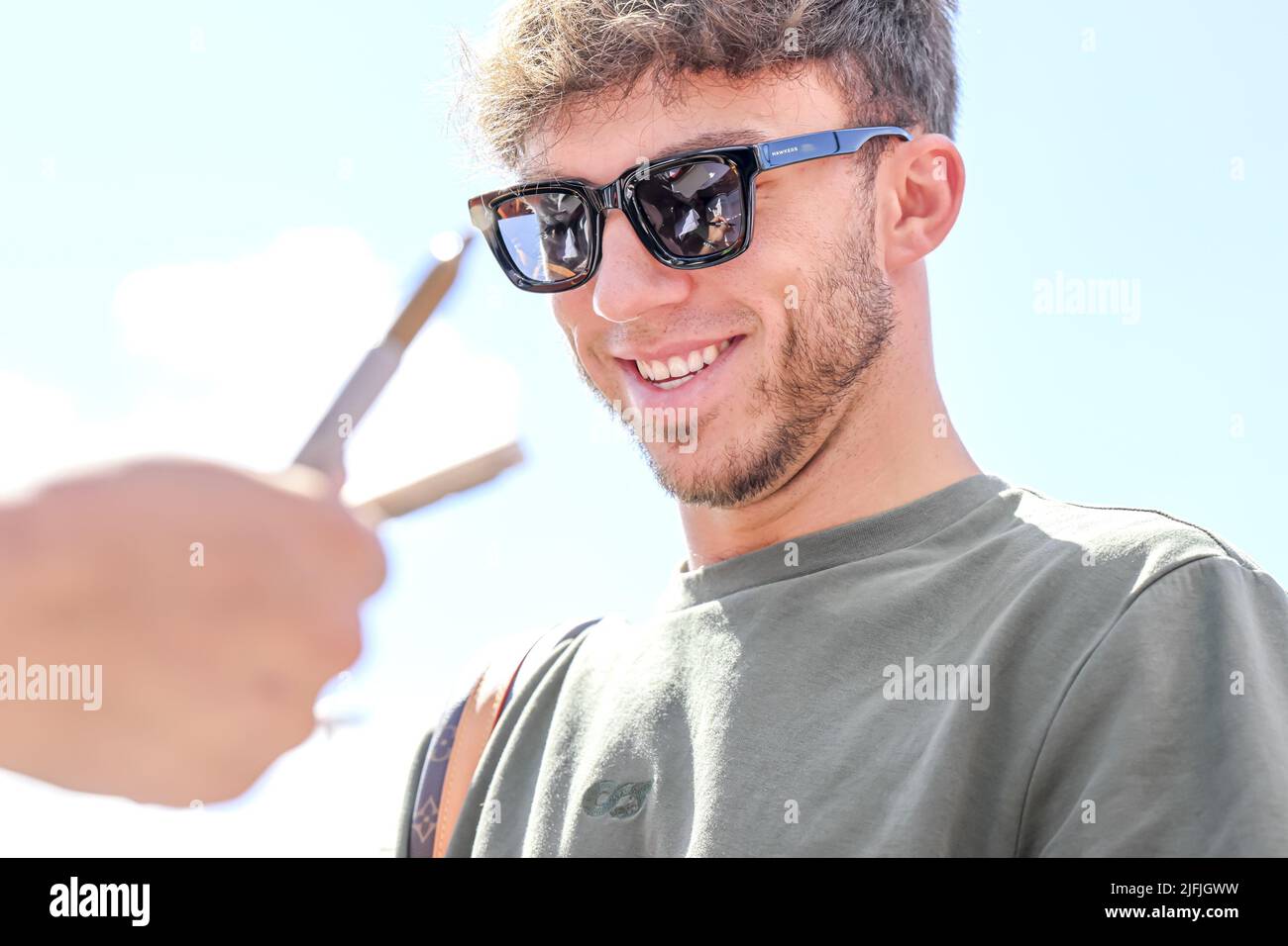 Silverstone - 03-07-2022, Silverstone Circuit, Pierre Gasly at the ...
