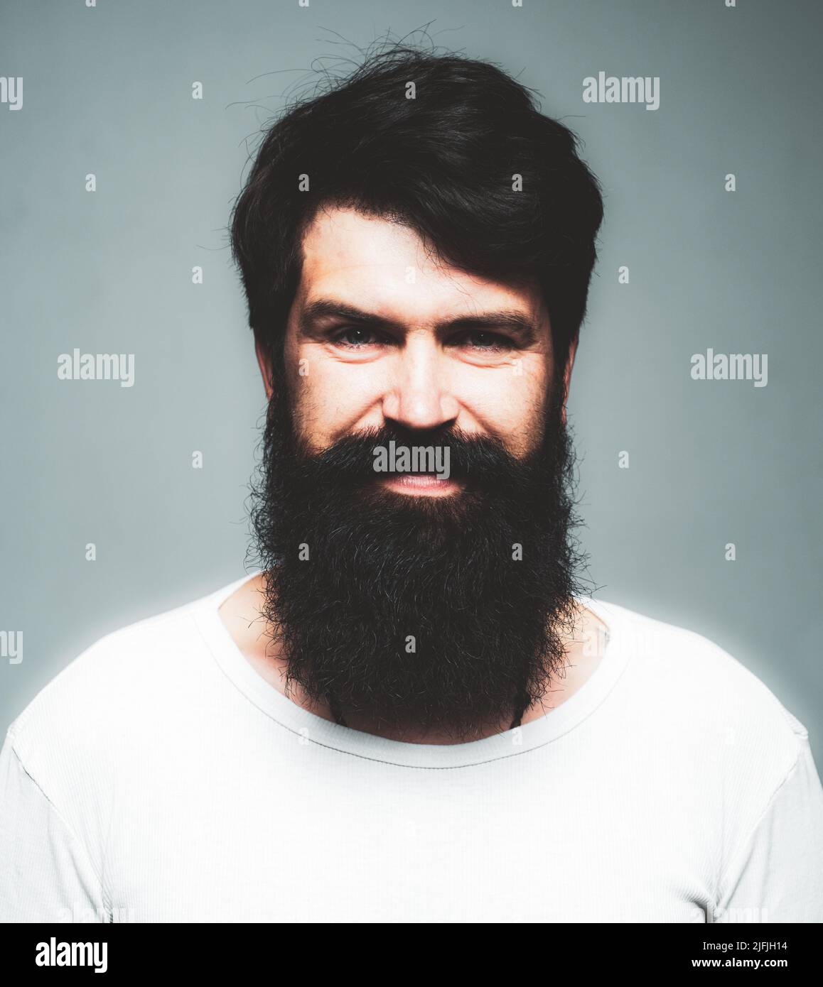 Happy man smile face. Handsome smiling young guy looking at camera ...