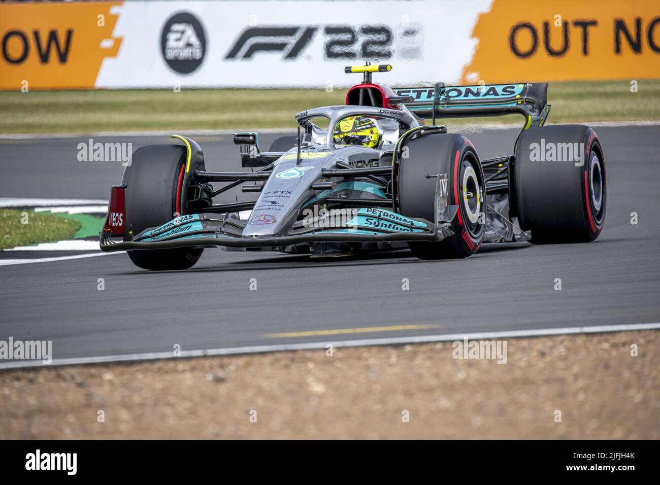 Silverstone - 01-07-2022, Silverstone Circuit, Lewis Hamilton at the ...
