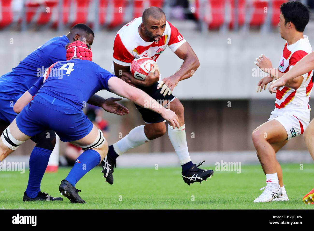 Toyota, Aichi, Japan. 2nd July, 2022. Michael Leitch (JPN) Rugby ...