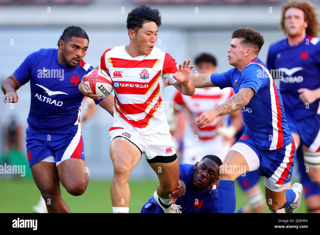 Toyota, Aichi, Japan. 2nd July, 2022. Shogo Nakano (JPN) Rugby ...
